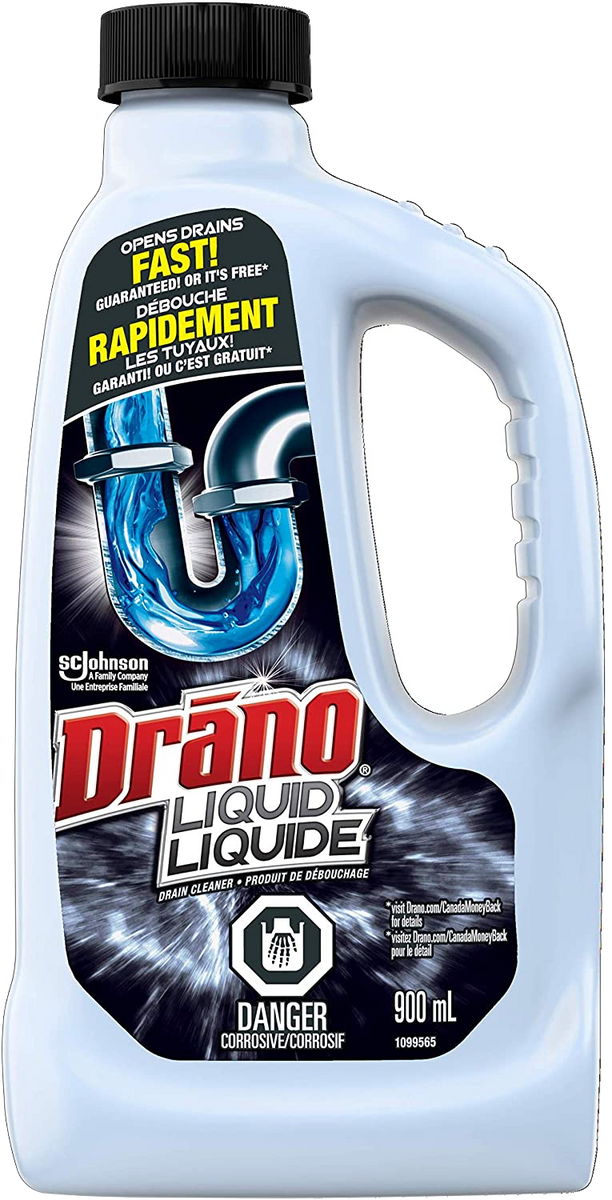 Drano Liquid Drain Cleaner 900ml – CC Group Trading
