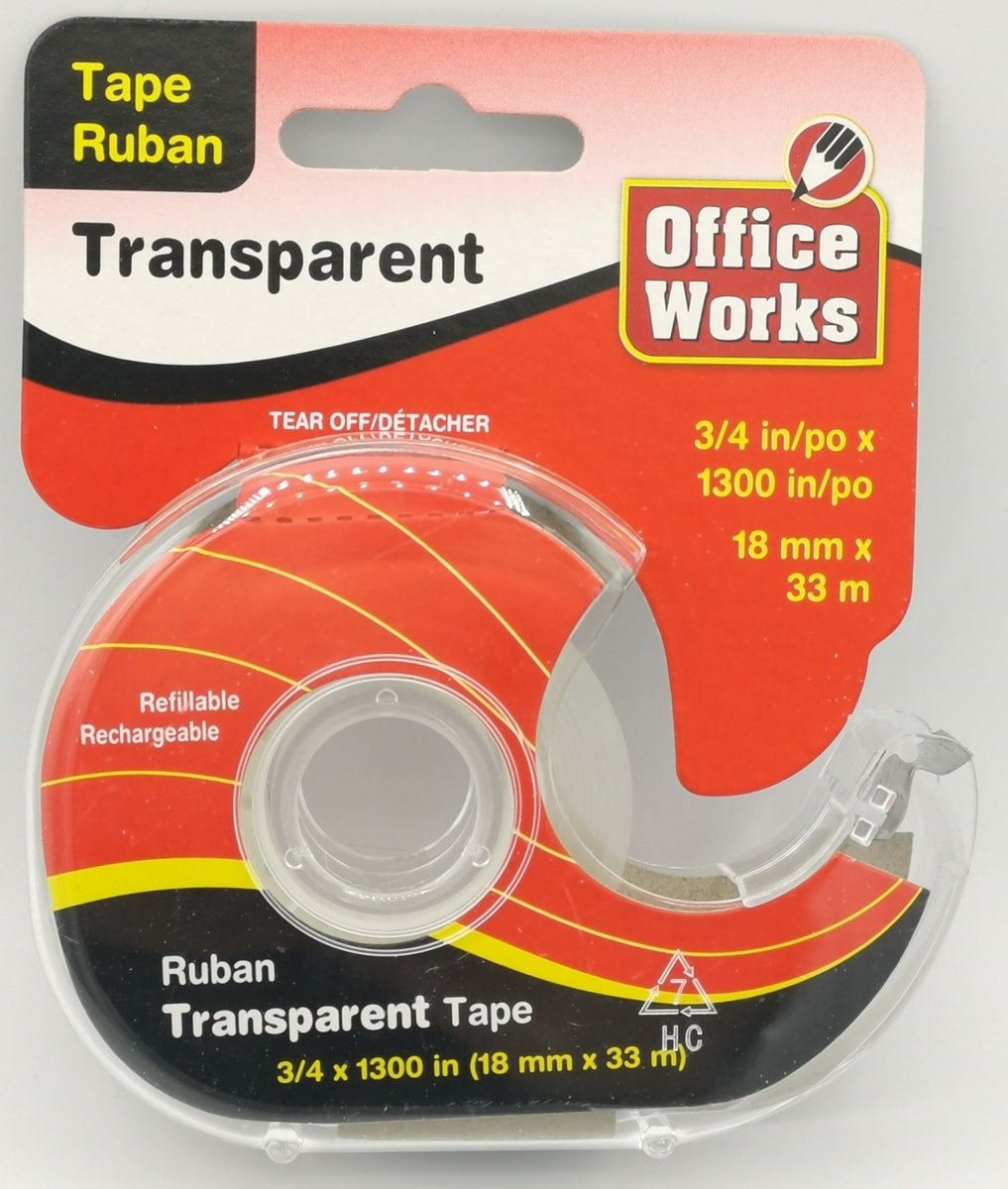 Transparent Tape, Office works [30847] – CC Group Trading