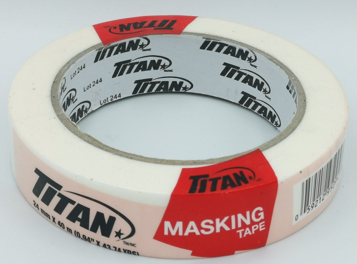 Masking Tape, Titan 24mmx40M – CC Group Trading