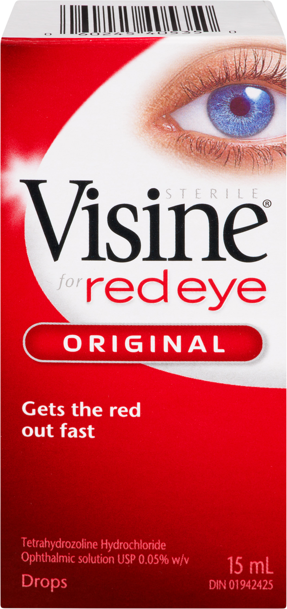 Visine for Red Eye Original Sterile 15ml – CC Group Trading